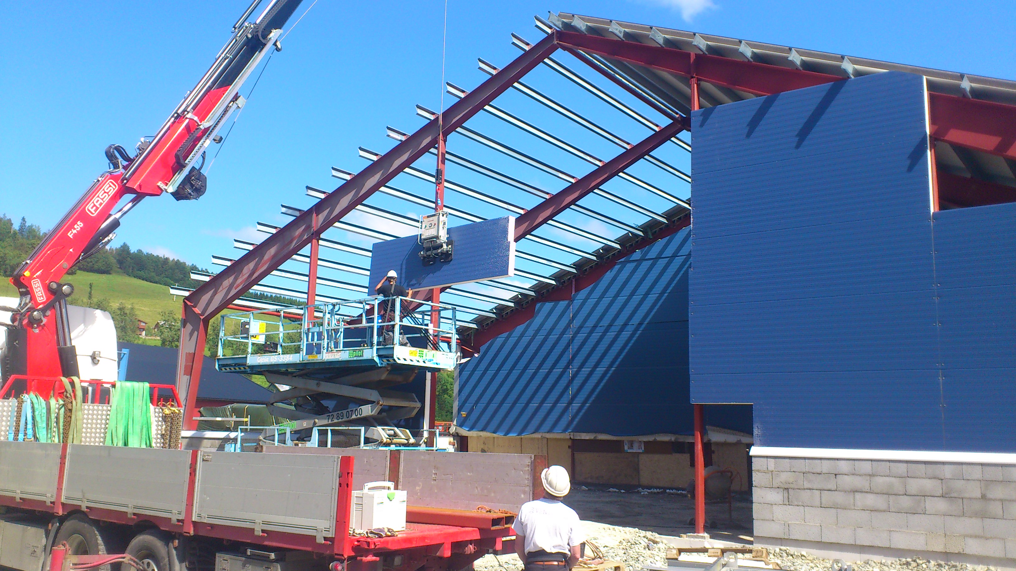 Sandwich elementer til bygg – Orkla Stålkonsult